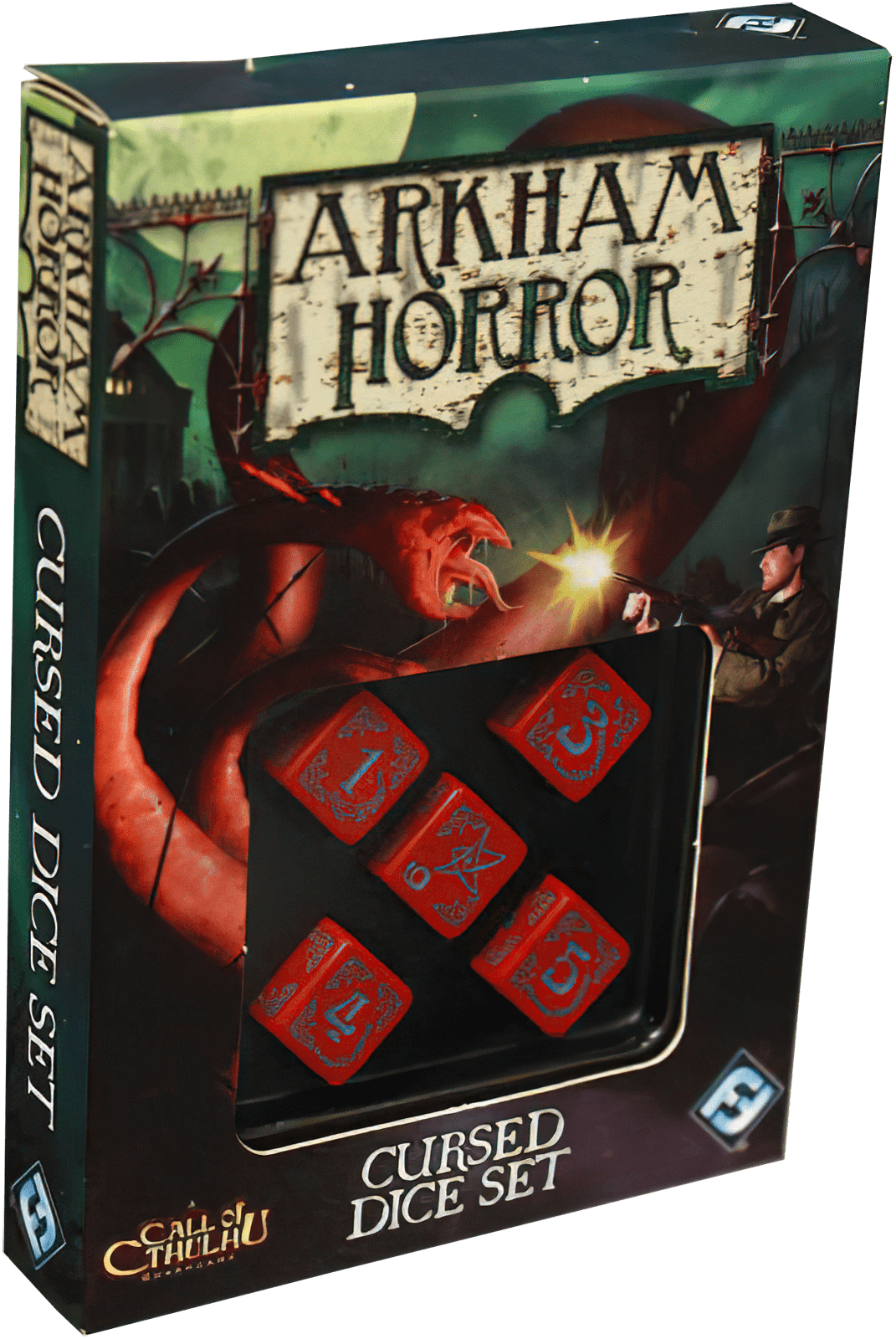 Аксессуары Набор кубиков Arkham Horror Dice Set: Cursed / Набор кубиков ...