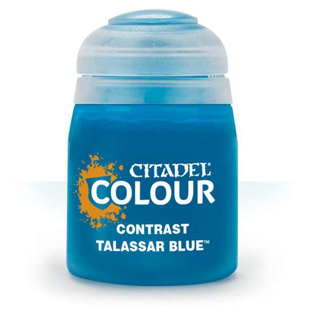 Краска Citadel Contrast: Talassar Blue (18ml) купить по низкой цене в ...