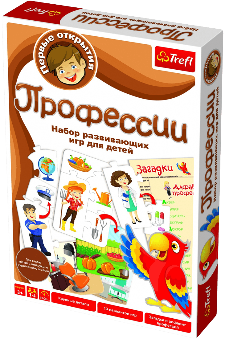 Настольная игра Первые открытия: Профессии / The Little Explorer ...