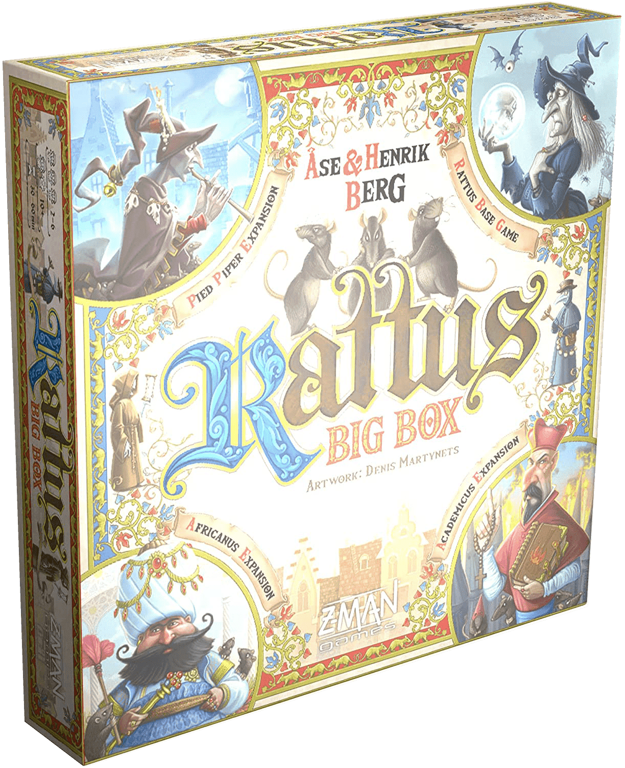 Настільна гра Rattus: Big Box / Rattus: Повне Видання купити за низькою ...